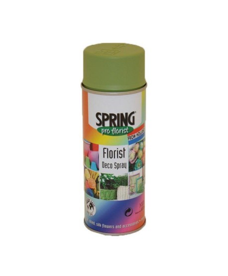 SPRAY VERDE PISTACHO PARA FLOR NATURAL 400ml.