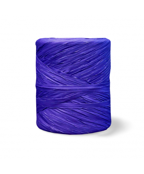 RAFIA SINTÉTICA LILA IRIS 15 mm. x 200 mts.