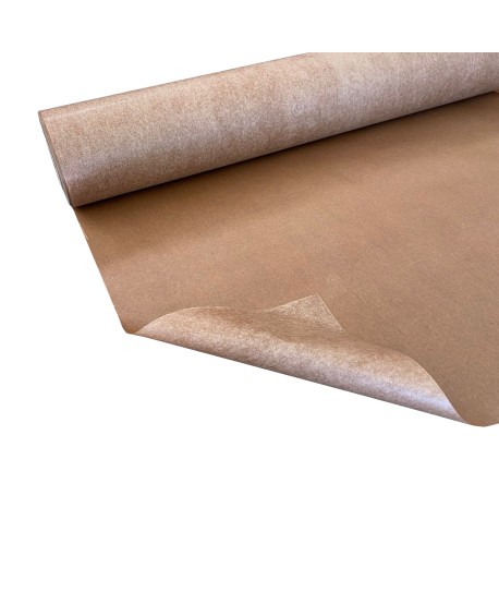 PAPER KRAFT AMB CERA VEGETAL (100% ECO) 70cm x 50mts.