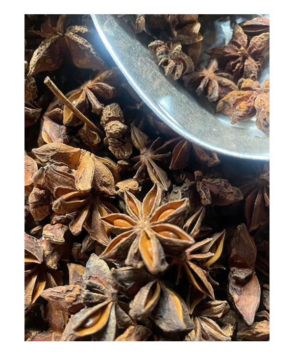 FRUTA SECA - ANÍS ESTRELLADO BÁSICO PARA DECORACIÓN (500gr.)